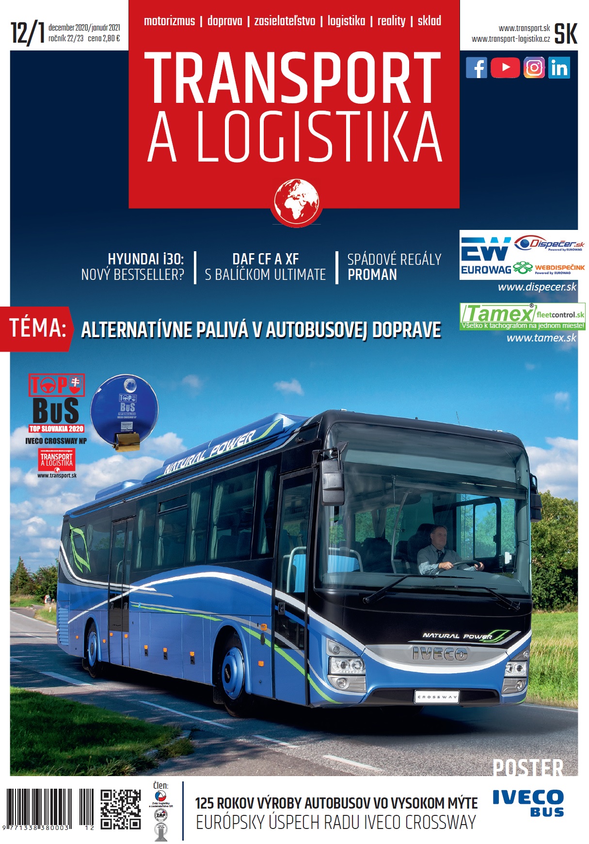 Magazín TRANSPORT a LOGISTIKA - Vydanie 12-1/2020-2021 - Transport.sk